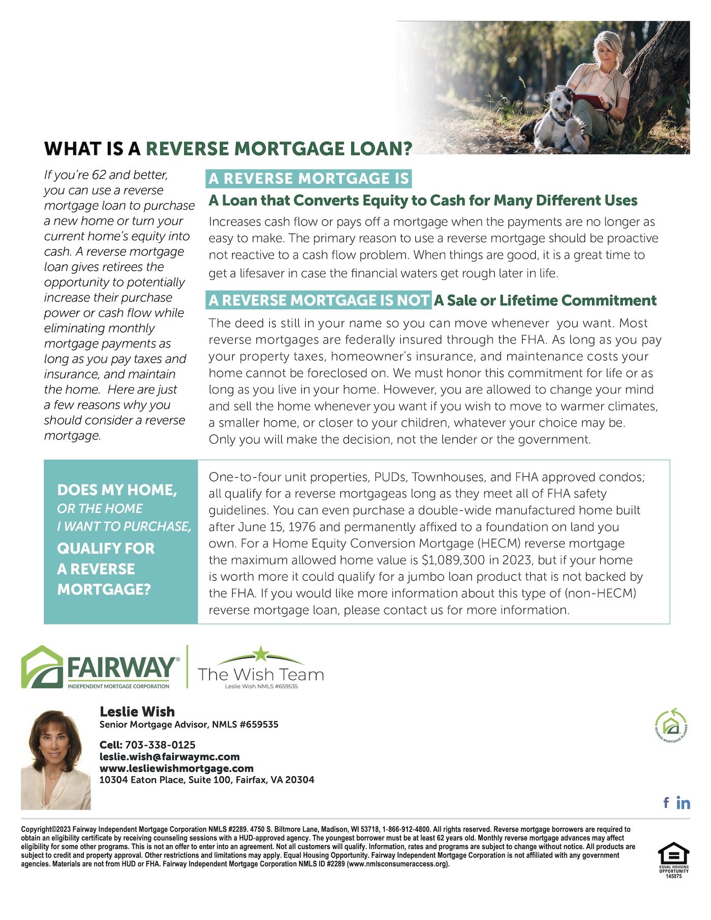 What is a Reverse Mortgage? | Leslie Wish | The Wish Team